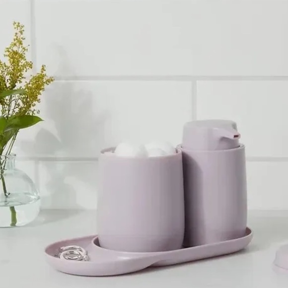 Room Essentials | Bath | Nwt Room Essentials 3pc Lavender Bath Set With ...